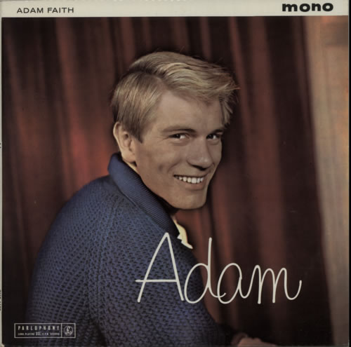Adam Faith Adam UK vinyl LP album (LP record) (605892)