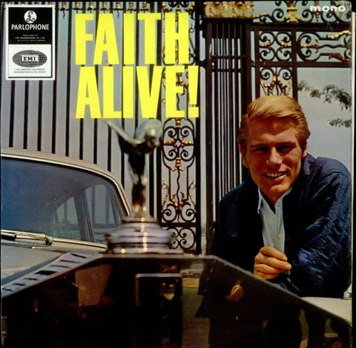 Adam Faith Faith Alive! - Sample UK vinyl LP album (LP record) (534403)