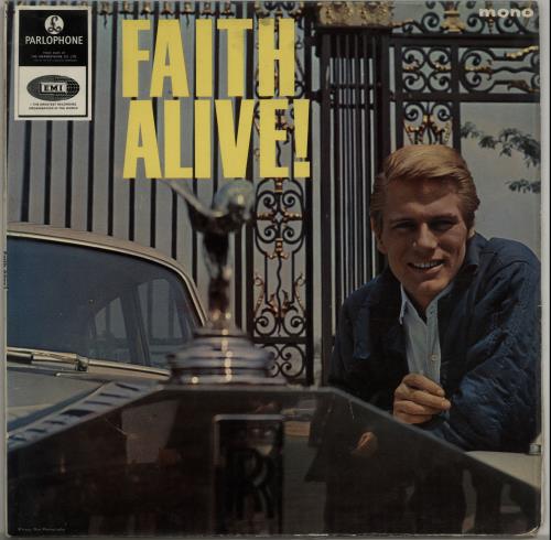 Adam Faith Faith Alive! UK vinyl LP album (LP record) (646538)