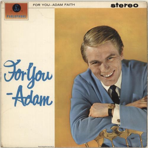 Adam Faith For You - Adam UK vinyl LP album (LP record) (700831)