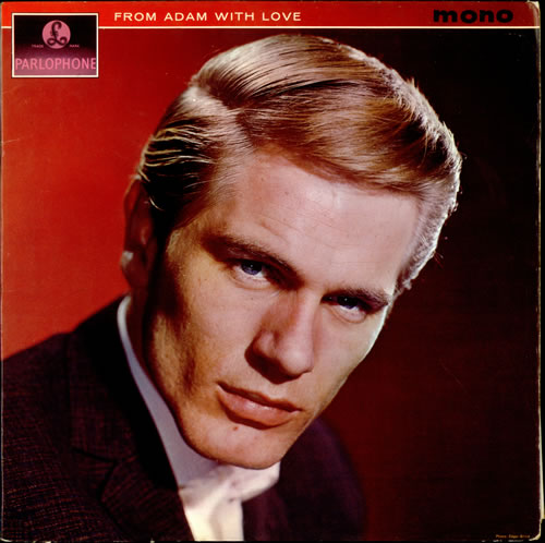 Adam Faith From Adam With Love UK vinyl LP album (LP record) (527542)
