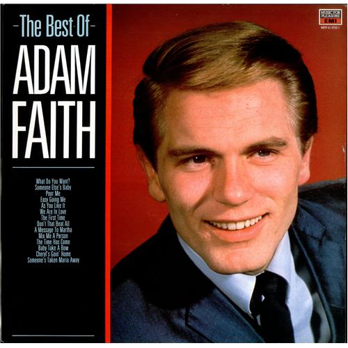 Adam Faith The Best Of Adam Faith UK vinyl LP album (LP record) (419116)