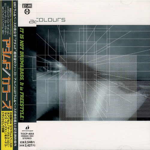 Adam F Colours Japanese Promo CD album (CDLP) (534058)