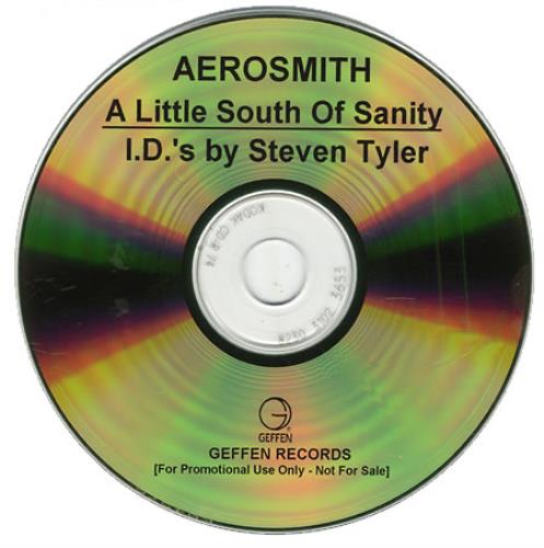 Aerosmith A Little South Of Sanity - 6-track Sampler US Promo CD-R ...