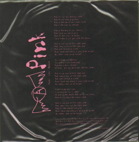 Aerosmith Pink - Pink Vinyl UK 7" vinyl single (7 inch record / 45 ...