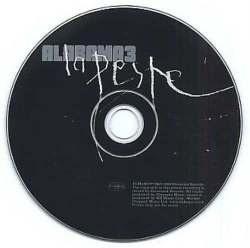 Alabama 3 La Peste French Promo media press kit (302173) PRESS KIT