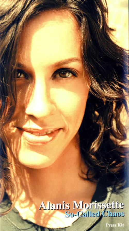 Alanis Morissette So Called Chaos Japanese Promo media press kit ...