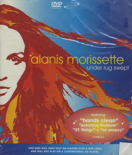 Alanis Morissette Under Rug Swept US DVD-Audio disc (263446)