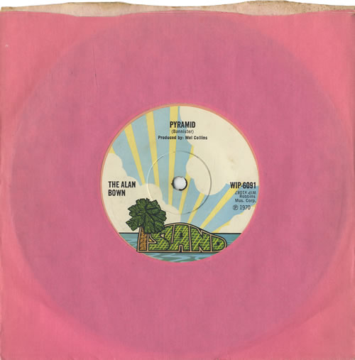 Alan Bown Pyramid UK 7" vinyl single (7 inch record / 45) (450410)