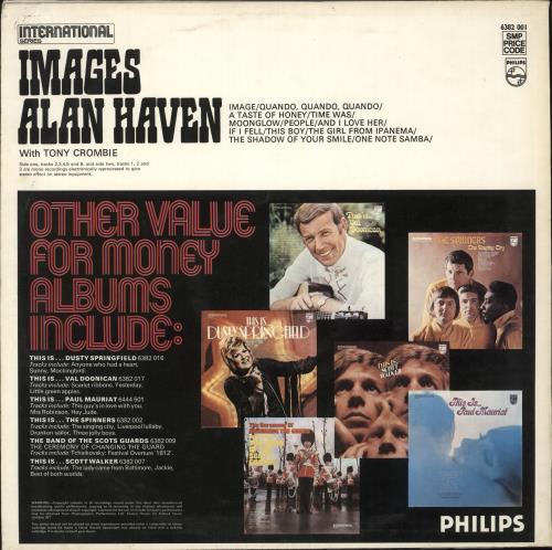 Alan Haven Images UK vinyl LP album (LP record) (707600)
