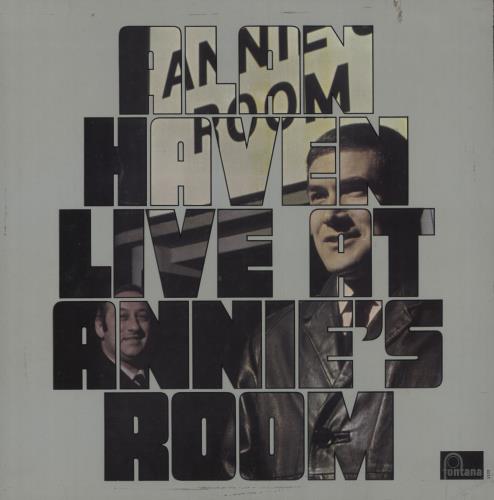 Alan Haven Live At Annie's Room UK vinyl LP album (LP record) (743744)