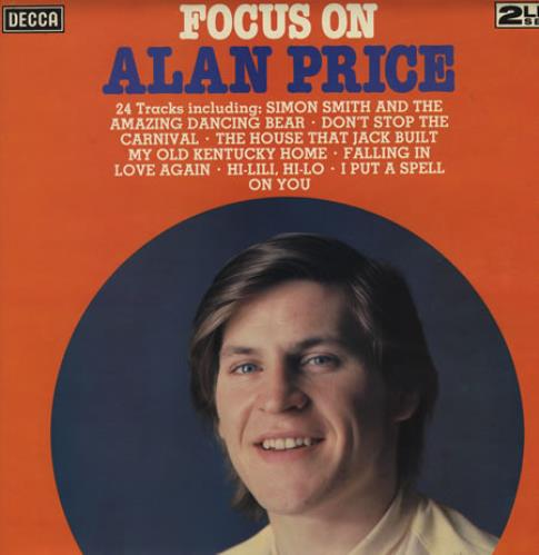 Alan Price Focus On Alan Price UK 2-LP vinyl record set (Double LP ...