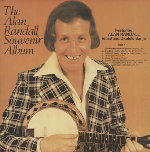 Alan Randall The Alan Randall Souvenir Album UK vinyl LP album (LP ...