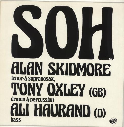 Alan Skidmore SOH German vinyl LP album (LP record) (595388)