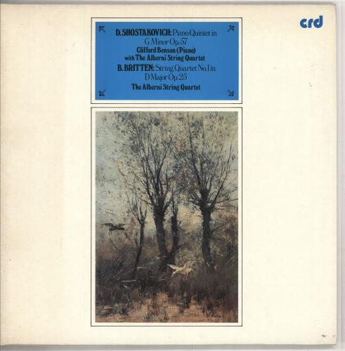 Alberni String Quartet Shostakovich: Piano Quintet in G Minor, Op.57 / Britten: String Quartet ...