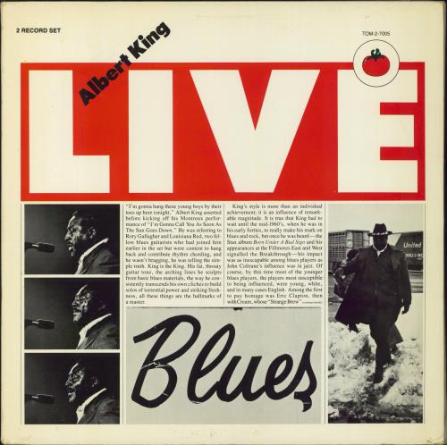 Albert King Albert Live US 2-LP vinyl record set (Double LP Album) (794818)
