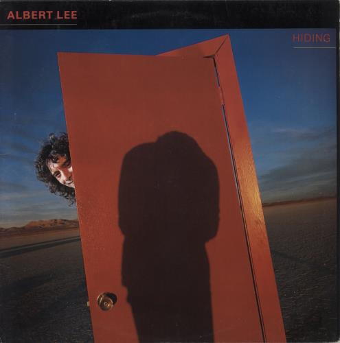 Albert Lee Hiding US vinyl LP album (LP record) (851286)
