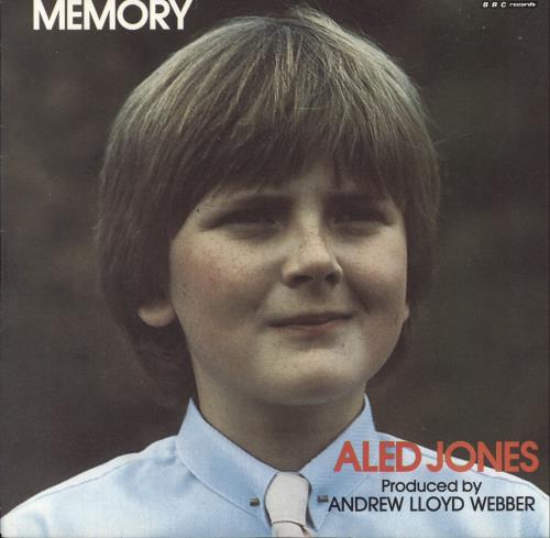 Aled Jones Memory UK 7" vinyl single (7 inch record / 45) (687090)