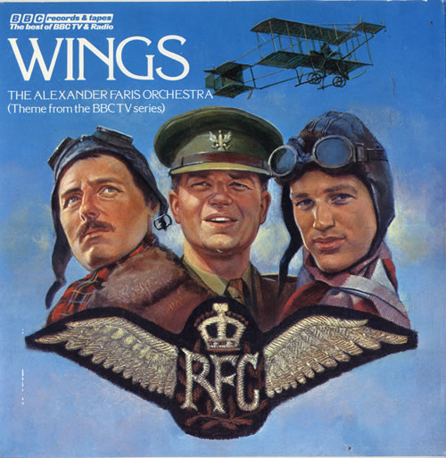 Alexander Faris Wings UK 7" vinyl single (7 inch record / 45) (605808)