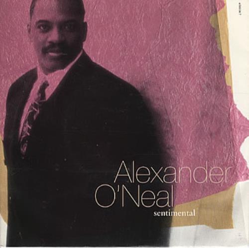 Alexander O'Neal Sentimental UK 7" vinyl single (7 inch record / 45 ...