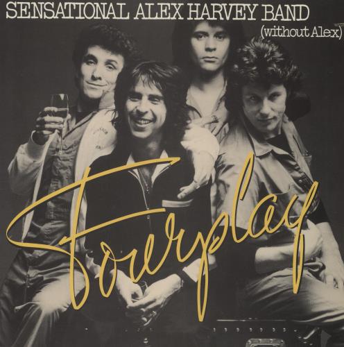 Alex Harvey (UK) Fourplay Dutch vinyl LP album (LP record) (867503)