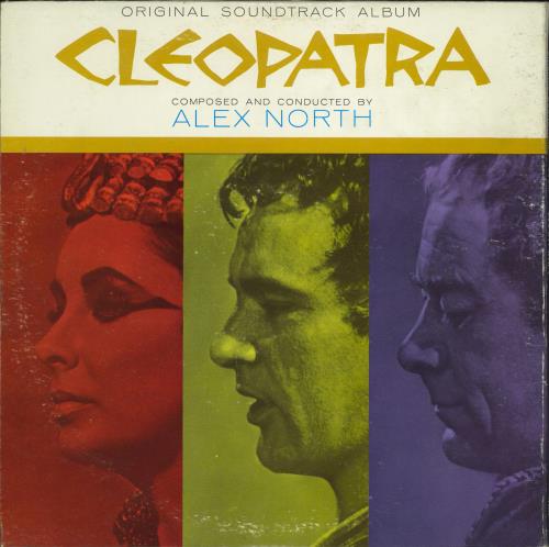 Alex North Cleopatra US vinyl LP album (LP record) (771523)