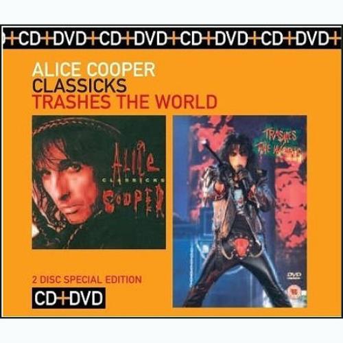 Alice Cooper Classicks / Trashes The World Australian 2-disc CD/DVD set ...