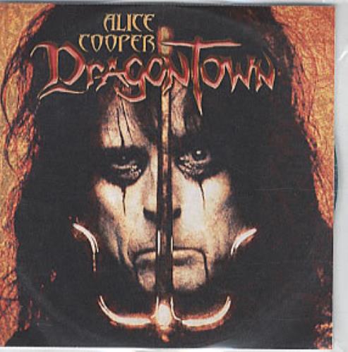 Alice Cooper Dragontown - 12-tracks UK Promo CD-R acetate (194466)