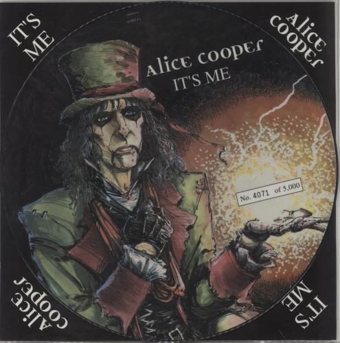 Alice Cooper It's Me UK 12" vinyl picture disc (12 inch picture record ...