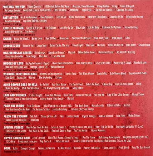 Alice Cooper The Studio Albums 1969-1983 UK CD Album Box Set (785500)