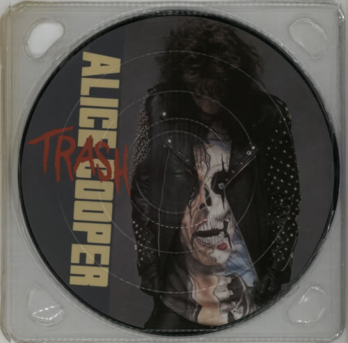 Alice Cooper Trash Australian picture disc LP (vinyl picture disc album ...