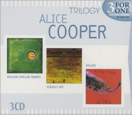 Alice Cooper Trilogy Australian 3-CD album set (Triple CD) (354374)