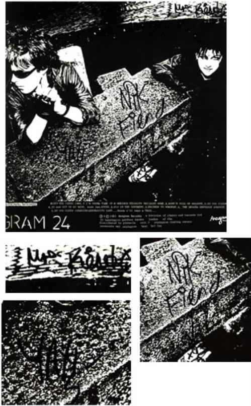 Alien Sex Fiend Maximum Security - Autographed UK vinyl LP album (LP ...