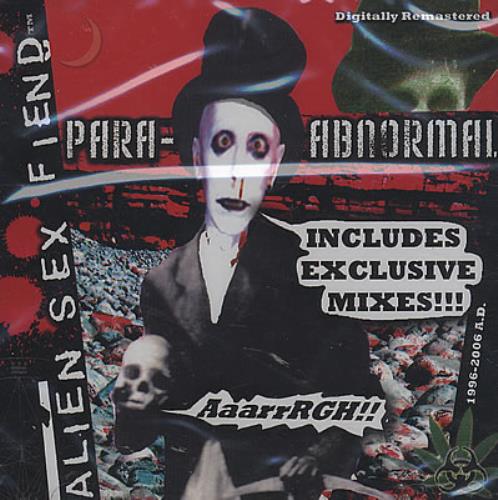 Alien Sex Fiend Para-Abnormal UK CD album (CDLP) (372773)