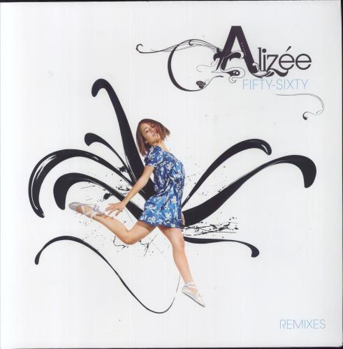 Alizee Fifty-Sixty (Remixes) - Yellow Vinyl French vinyl LP album (LP ...