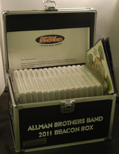 Allman Brothers Band 2011 Beacon Box US CD Album Box Set (656261)