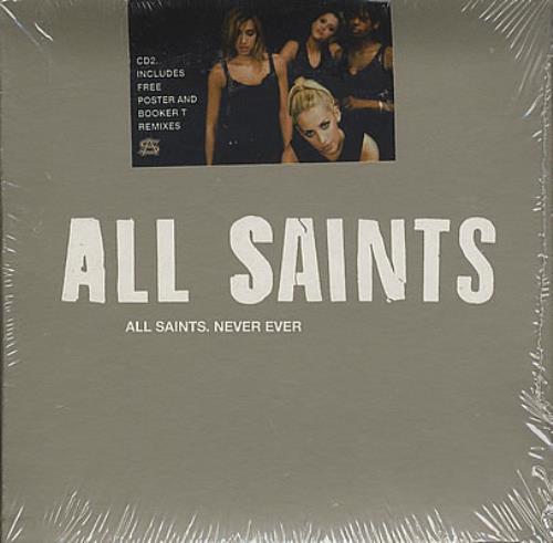 All Saints Never Ever UK 2-CD single set (Double CD single) (163824)