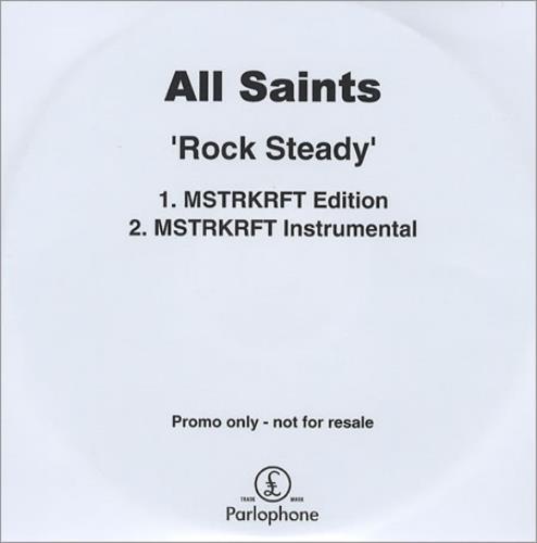 All Saints Rock Steady UK Promo CD-R acetate (380796)