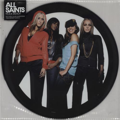All Saints Rock Steady UK 12" vinyl picture disc (12 inch picture record) (379195)