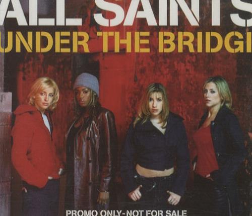 All Saints Under The Bridge UK Promo CD single (CD5 / 5") (112653)