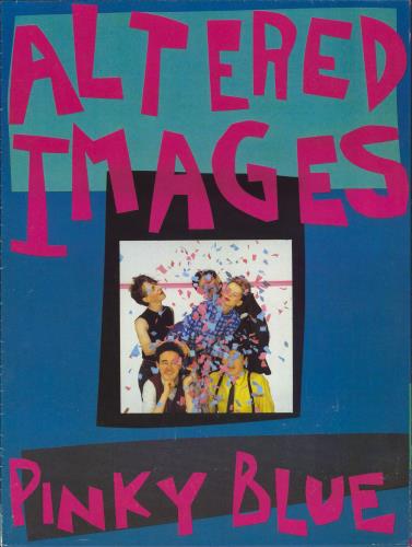 Altered Images Pinky Blue UK tour programme (827599) TOUR PROGRAMME
