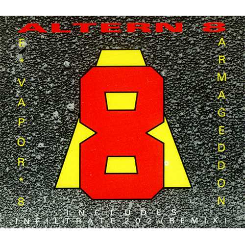 Altern 8 Evapor 8 US CD single (CD5 / 5") (409894)