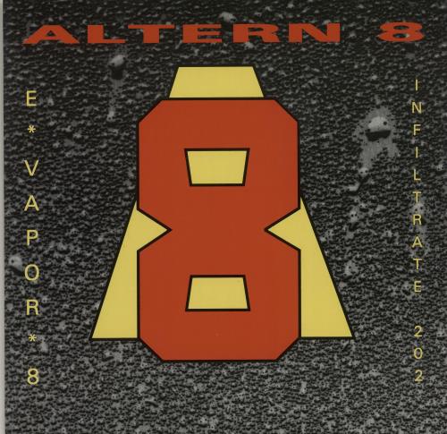 Altern 8 Evapor 8 UK 7" vinyl single (7 inch record / 45) (653149)