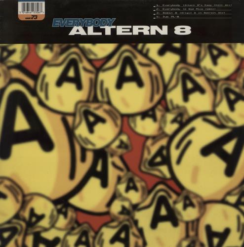 Altern 8 Everybody UK 12" vinyl single (12 inch record / Maxi-single ...