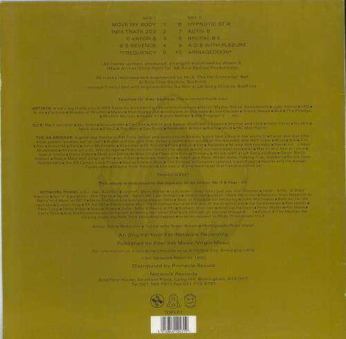 Altern 8 Full On...Mask Hysteria + 12" UK vinyl LP album (LP record ...