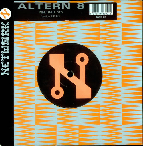 Altern 8 Infiltrate 202 (Vertigo EP Edit) UK 7" vinyl single (7 inch ...