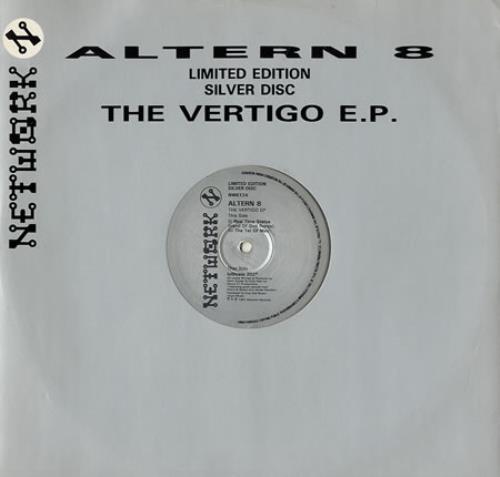 Altern 8 The Vertigo EP - Silver Vinyl UK 12" vinyl single (12 inch ...