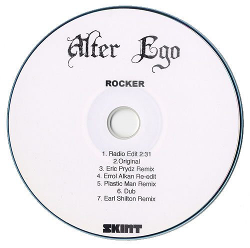 Alter Ego Rocker UK Promo CD-R acetate (477804)