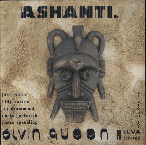 Alvin Queen Ashanti French vinyl LP album (LP record) (853273)
