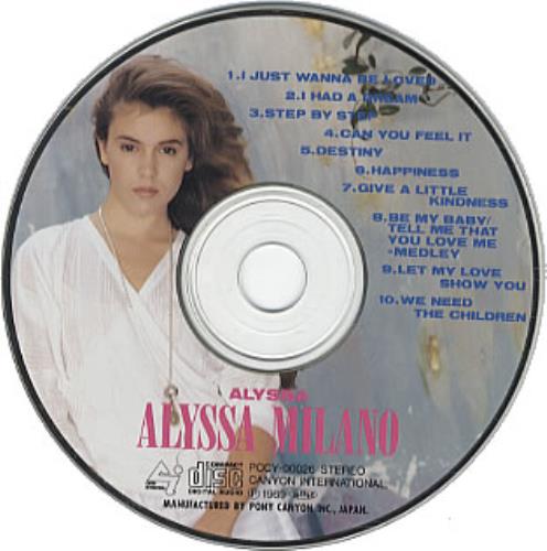 Alyssa Milano Alyssa Japanese CD album (CDLP) (277289)